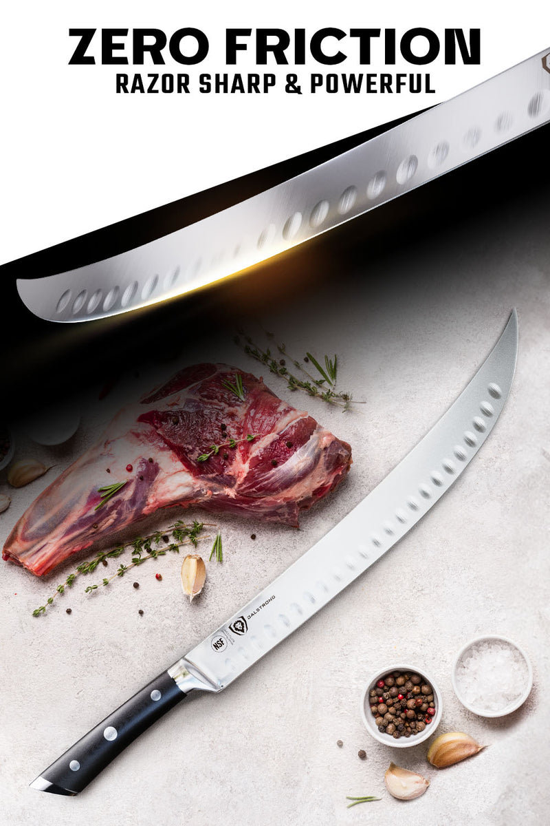 12" Butcher's Breaking Knife | Cimiter | Gladiator Series | Dalstrong ...