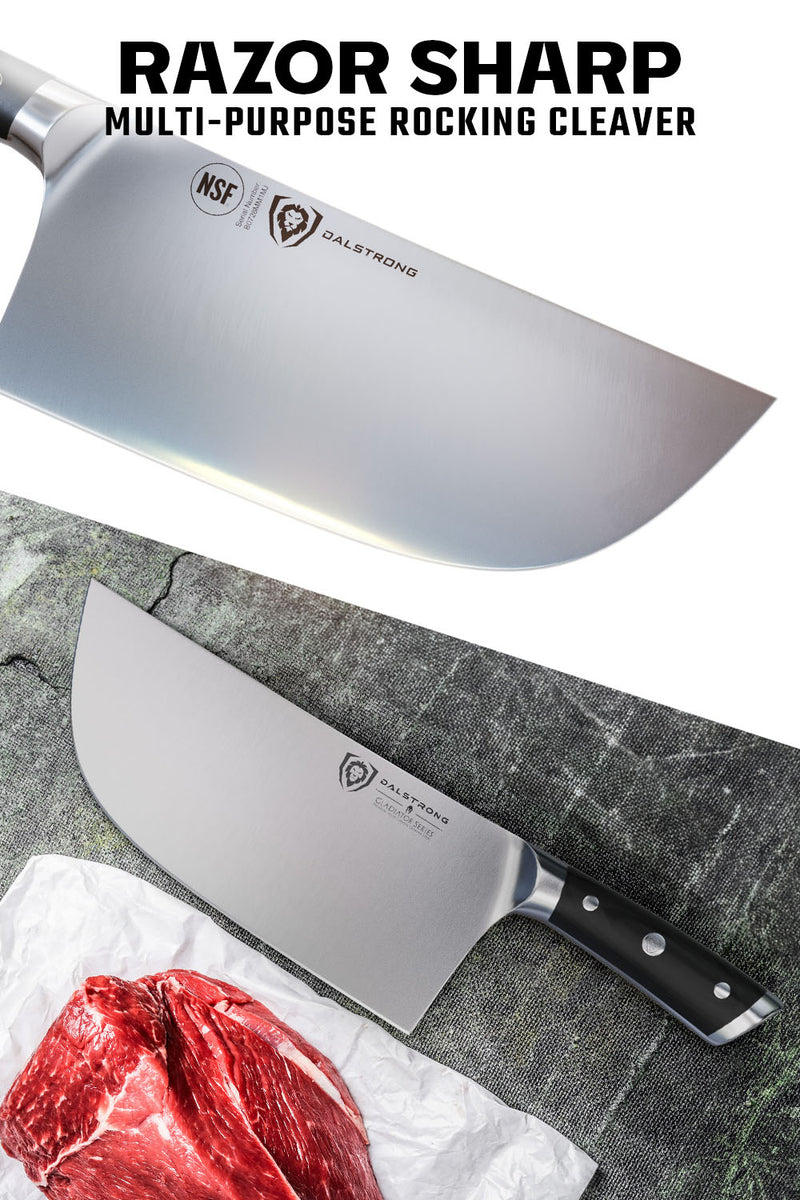 9'' Meat Cleaver | Gladiator Series | Ravager Knife | Dalstrong ...