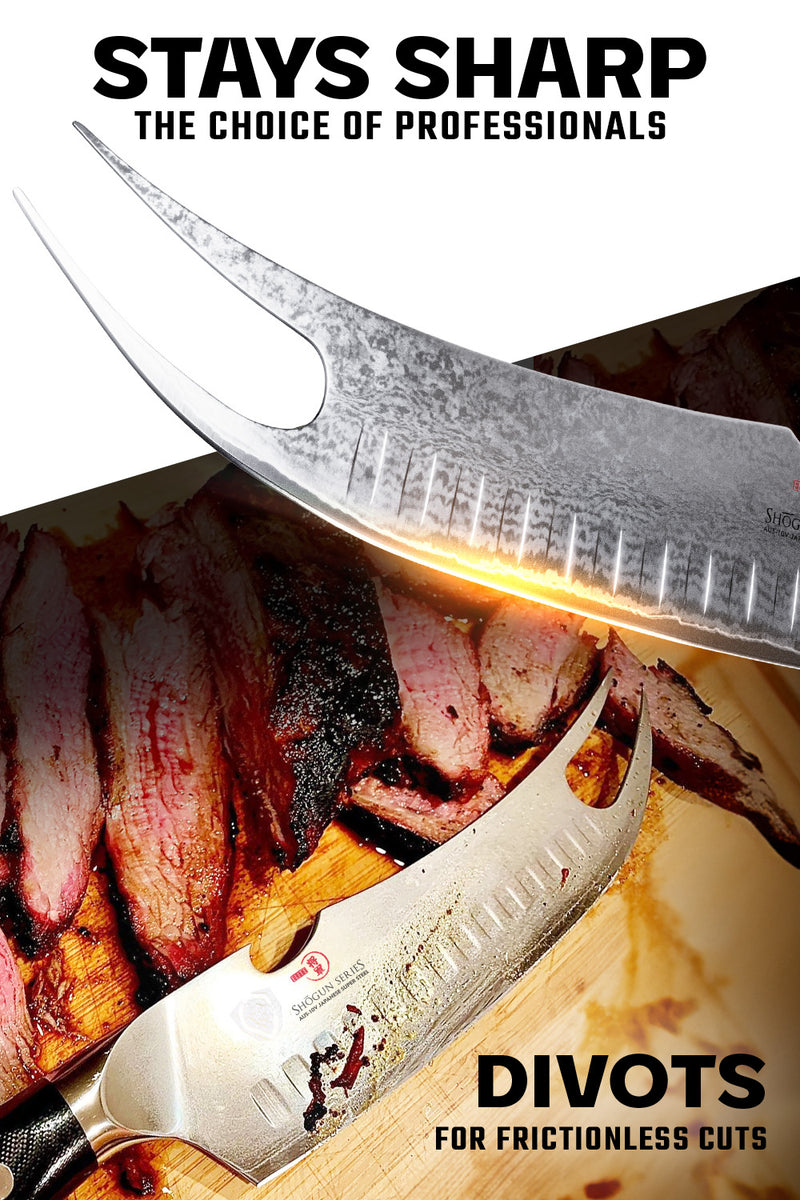 BBQ | Pitmaster Meat Knife - Forked Tip & Bottle Opener | Dalstrong ...